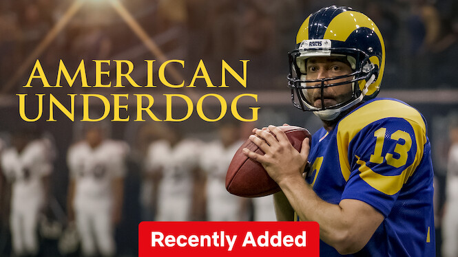 16th Dec: American Underdog: The Kurt Warner Story (2021), 1hr 52m [U ...